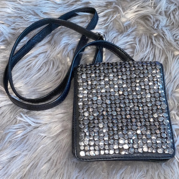 Cut n' Paste | Bags | Rare Cut N Paste Cnp Studded Leather Black ...